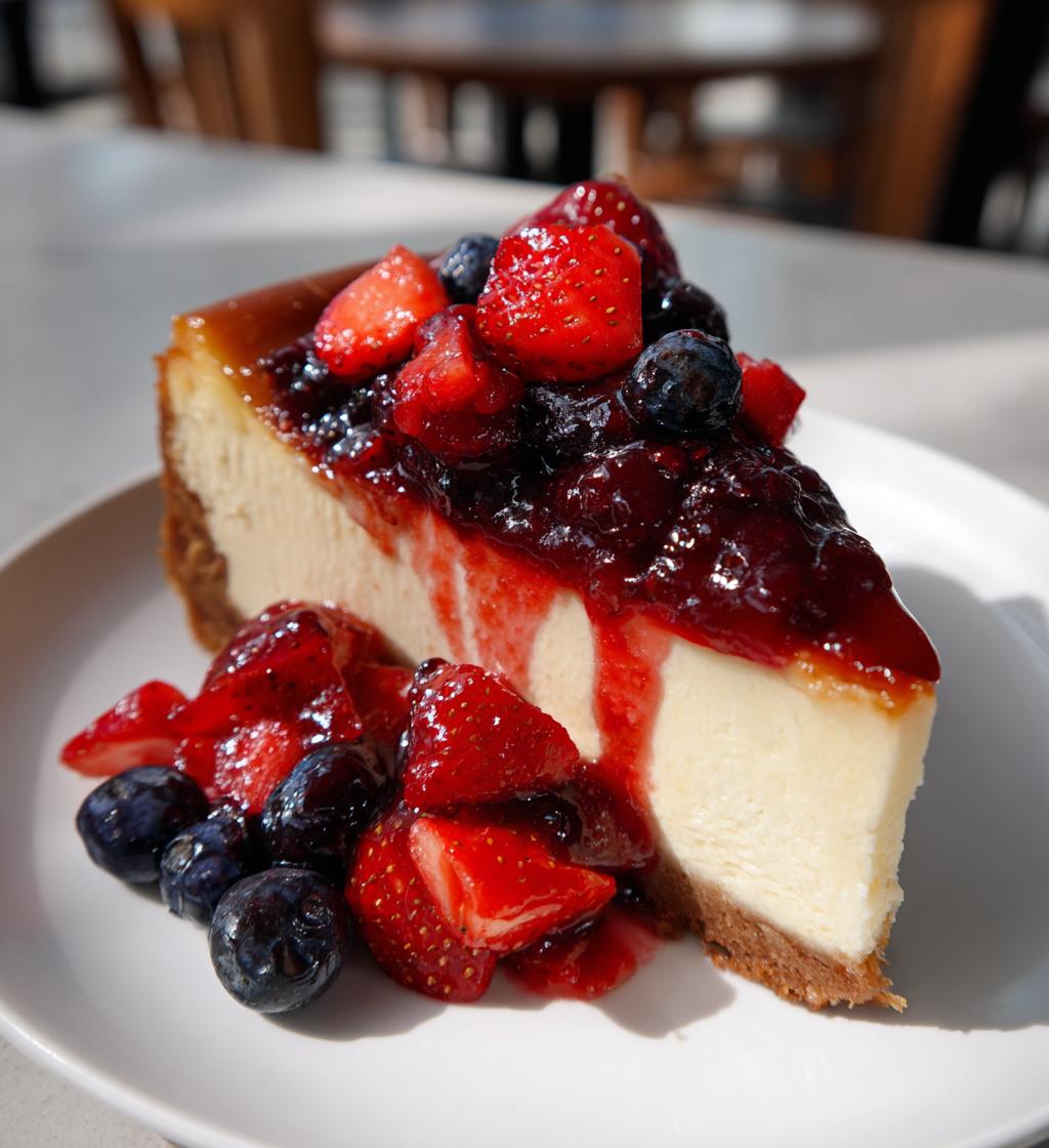 Cheesecake with Berry Compote: 7 Irresistible Steps to Bliss – Vihaad ...