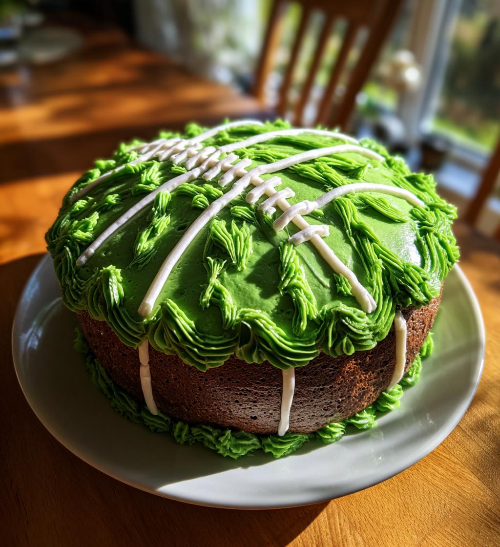 Easy Football Cake: Score Big with This Fun Recipe – Vihaad Recettes