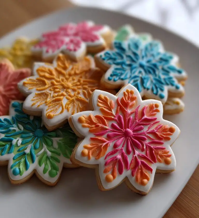 Flower Royal Icing Cookies: 7 Tips for Stunning Treats – Vihaad Recettes