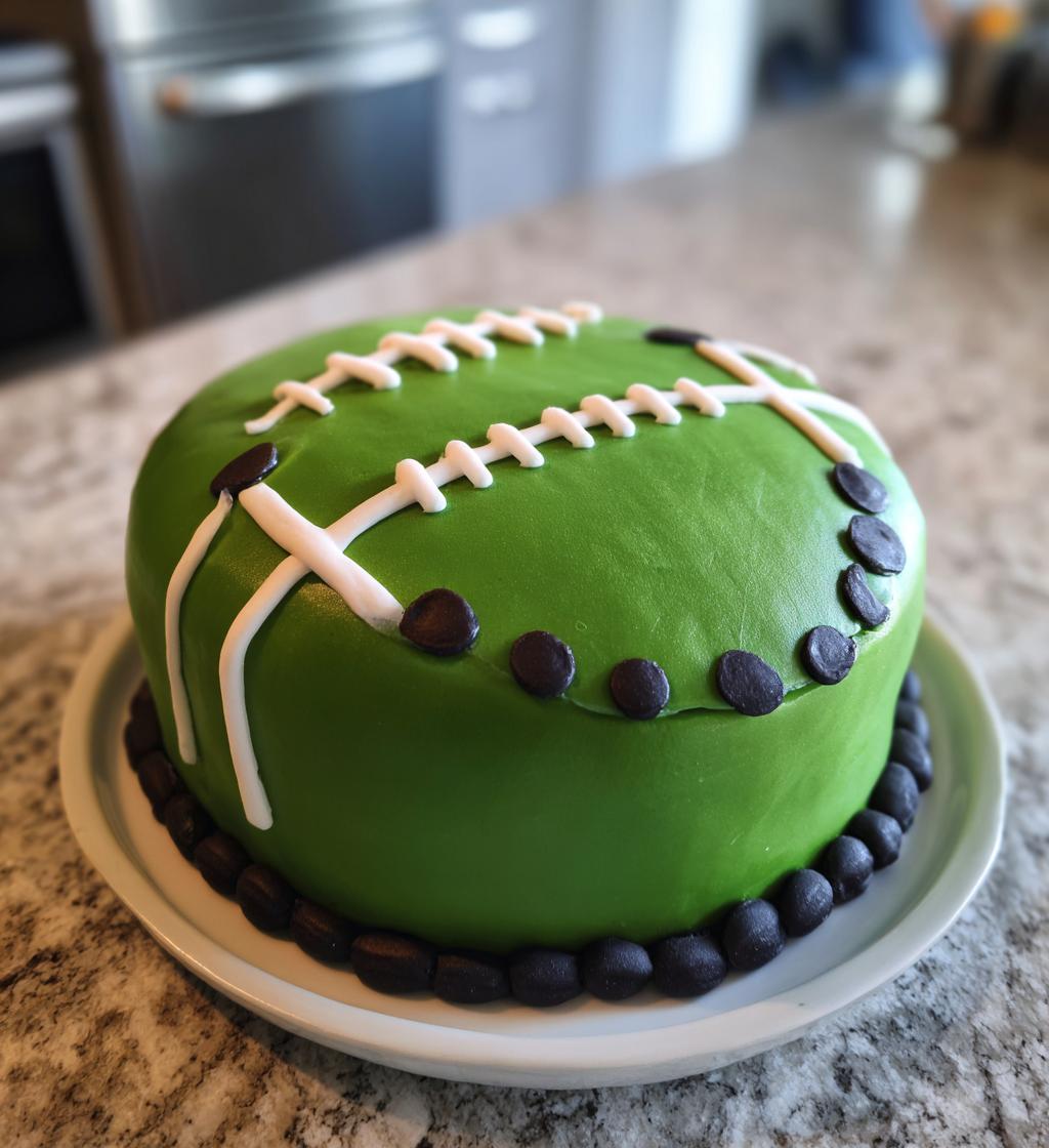 Fondant Football Cake: 7 Steps to a Stunning Delight – Vihaad Recettes