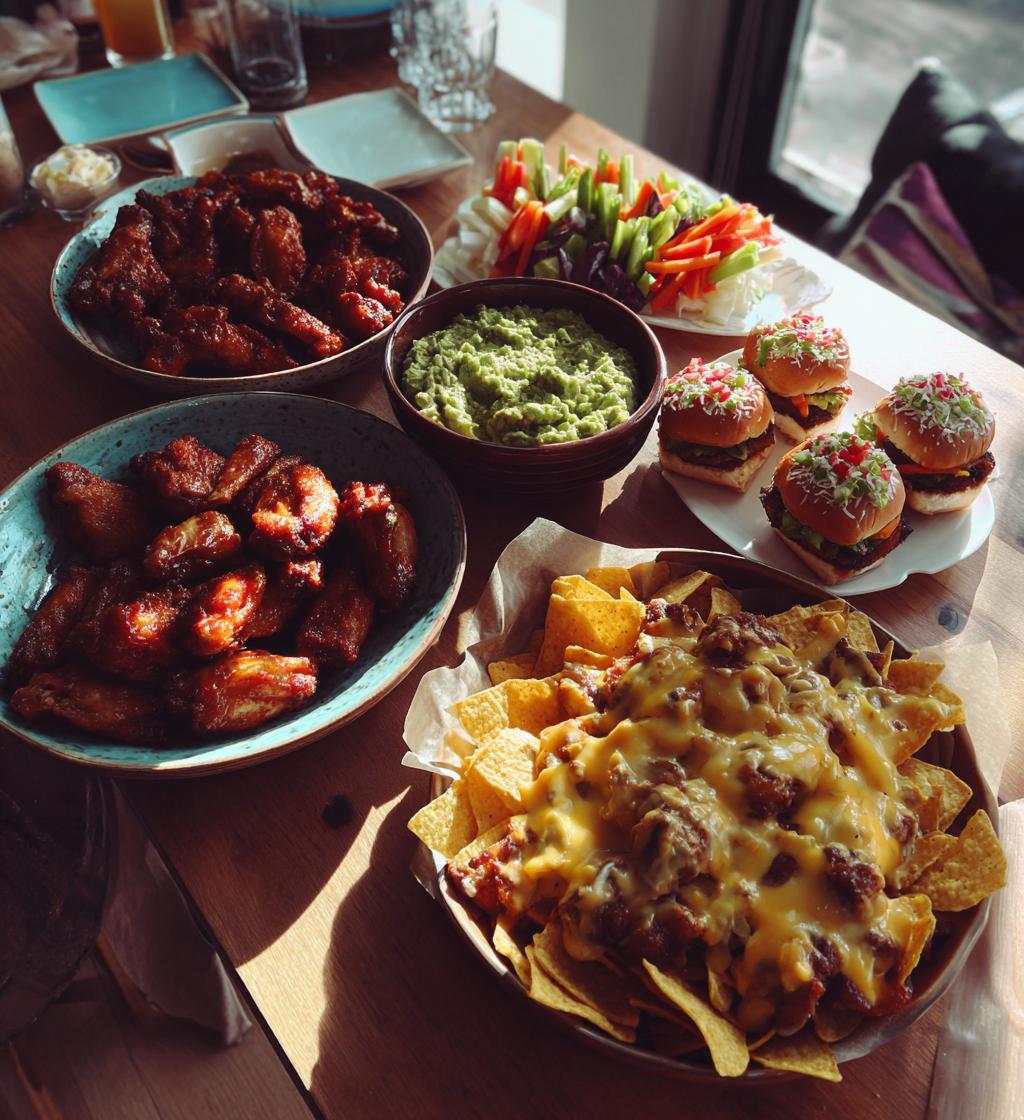 Game Day Buffet: 5 Tips for a Memorable Feast – Vihaad Recettes