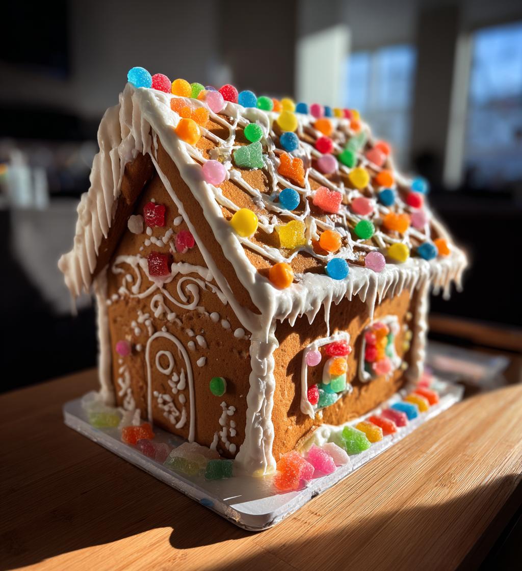Gingerbread House Template: 7 Tips for Joyful Creation – Vihaad Recettes