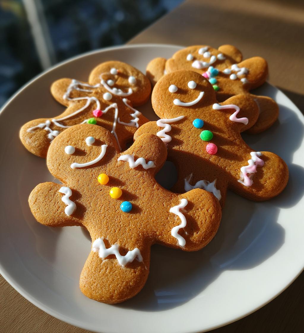 Gingerbread Man Cookies: 5 Steps to Joyful Baking – Vihaad Recettes