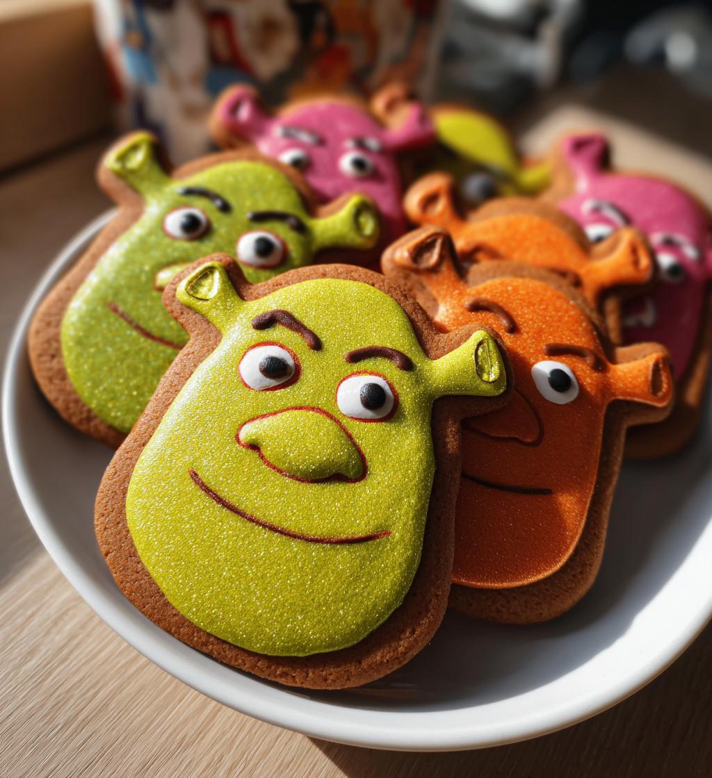 Gingerbread Shrek Cookies: 5 Festive Reasons to Smile – Vihaad Recettes