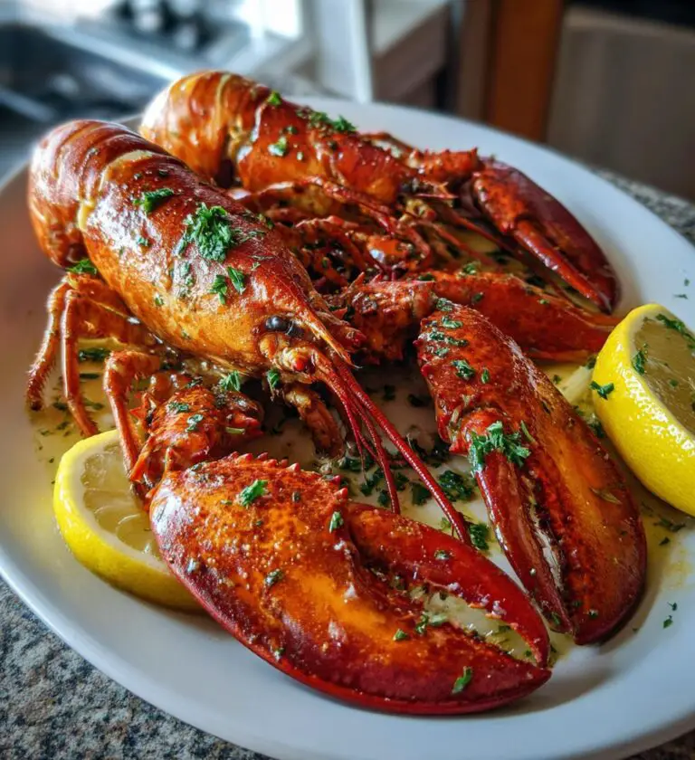 Lobster Dinner Plate: 5 Steps to a Luxurious Feast – Vihaad Recettes