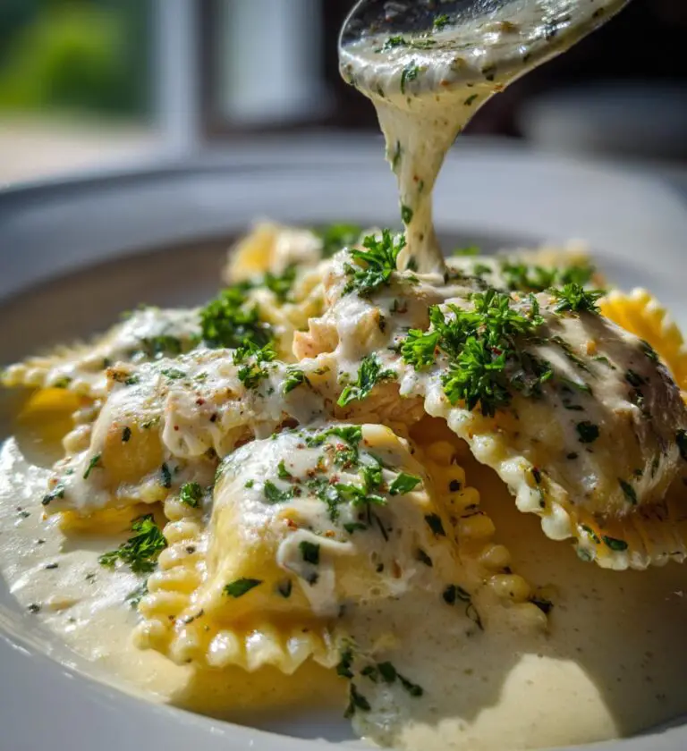 Lobster Ravioli with Lemon Butter Cream Sauce Blissful Treat – Vihaad ...