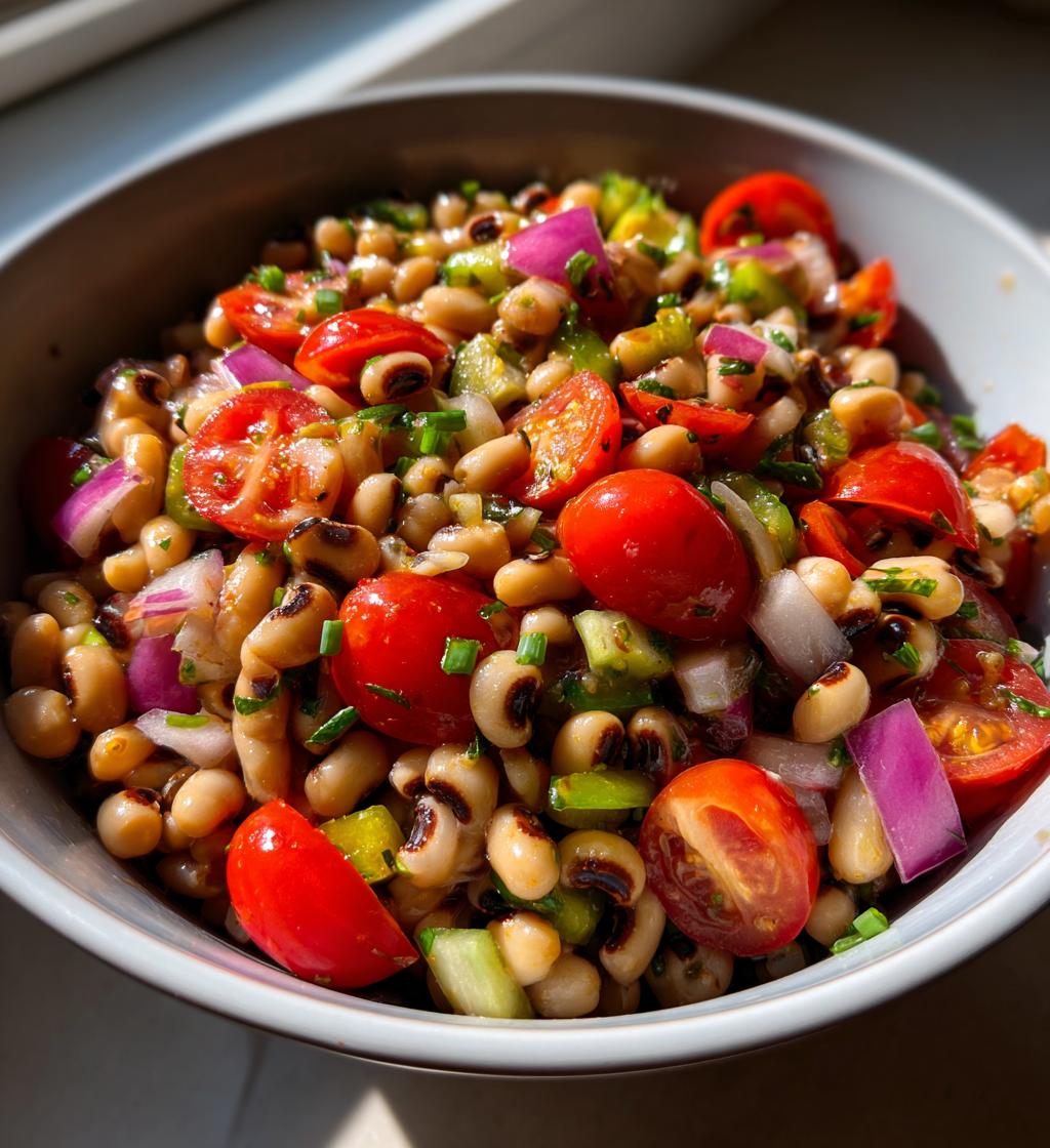 Marinated Black Eyed Pea Salad: 7 Steps to Pure Flavor – Vihaad Recettes