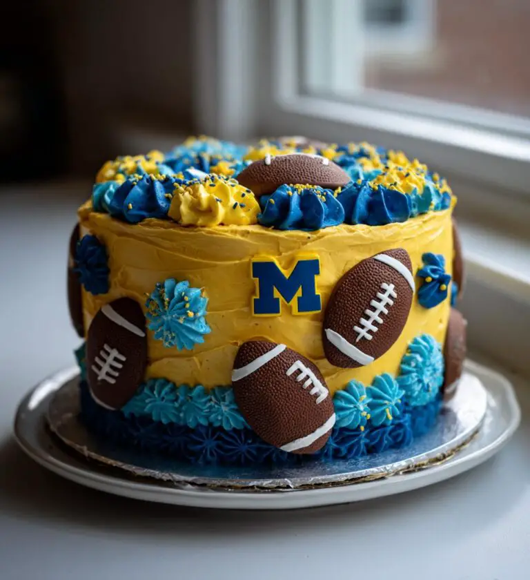 Michigan Football Cake: 5 Reasons You’ll Love This Delight – Vihaad ...