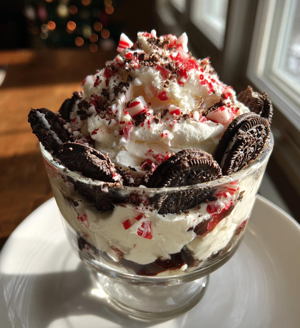 Peppermint Trifle: 5 Heavenly Layers of Holiday Bliss – Vihaad Recettes