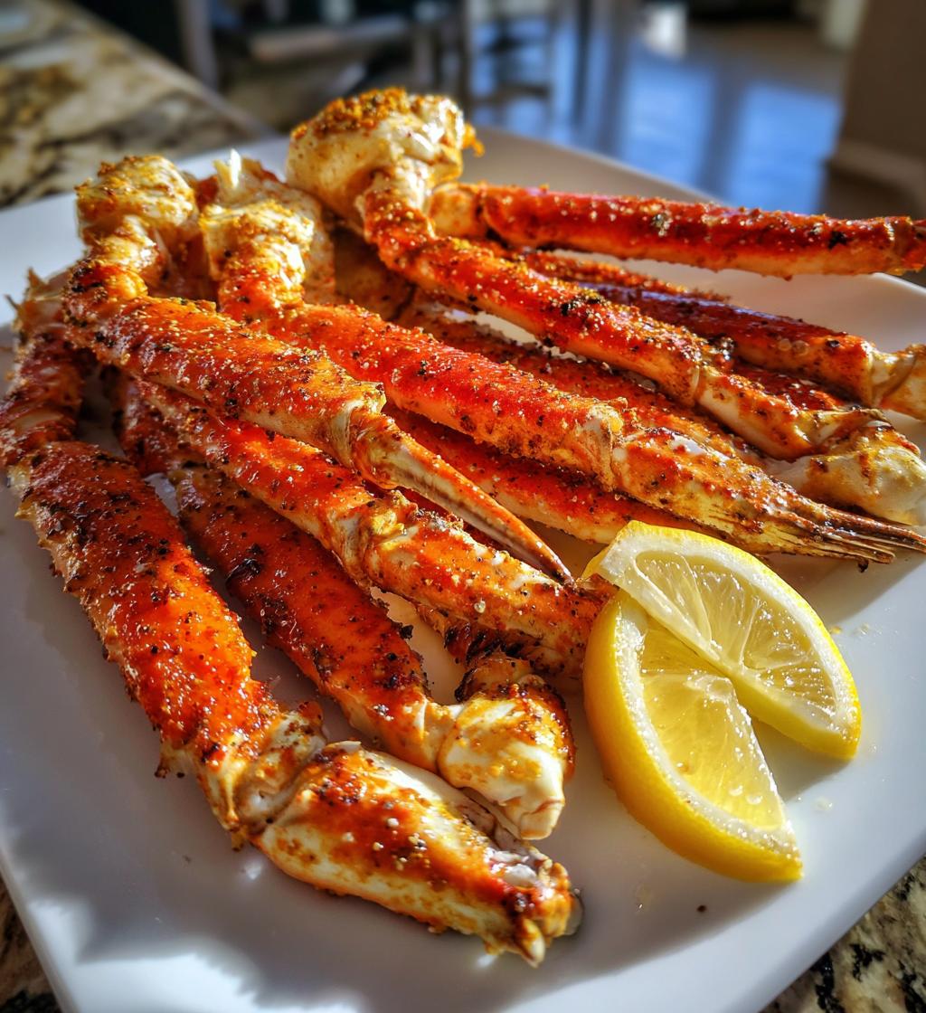 Seasoned Crab Legs: 5 Simple Steps to Seafood Bliss – Vihaad Recettes