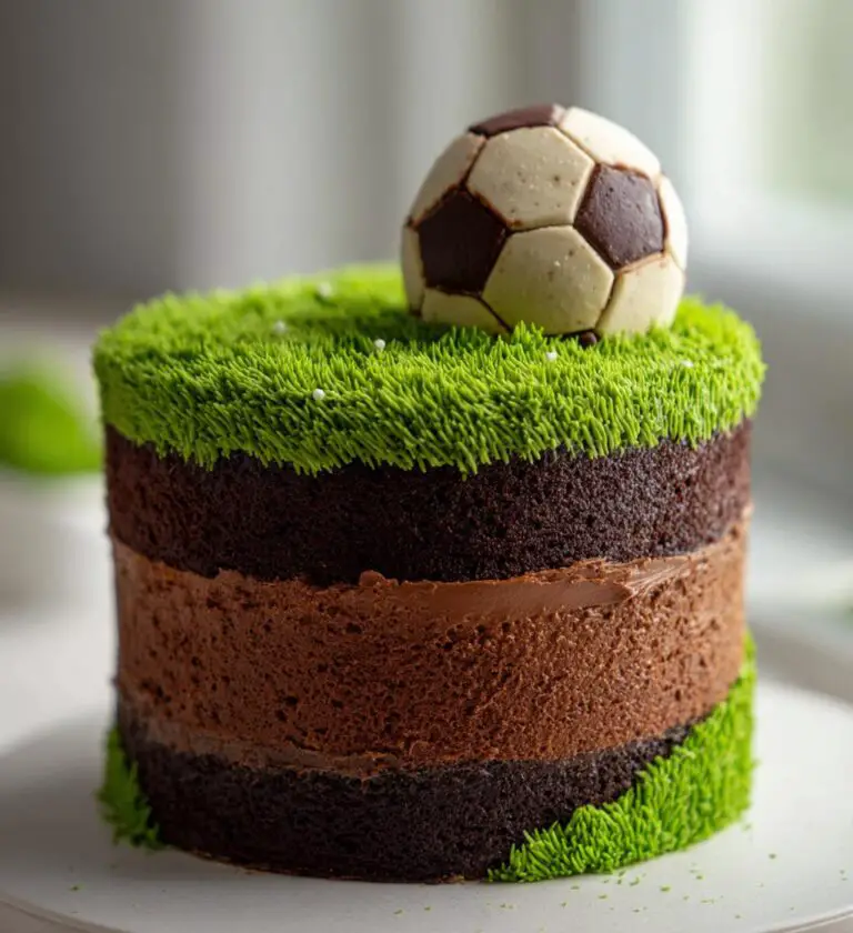Soccer Football Cake: 5 Steps to a Winning Treat – Vihaad Recettes