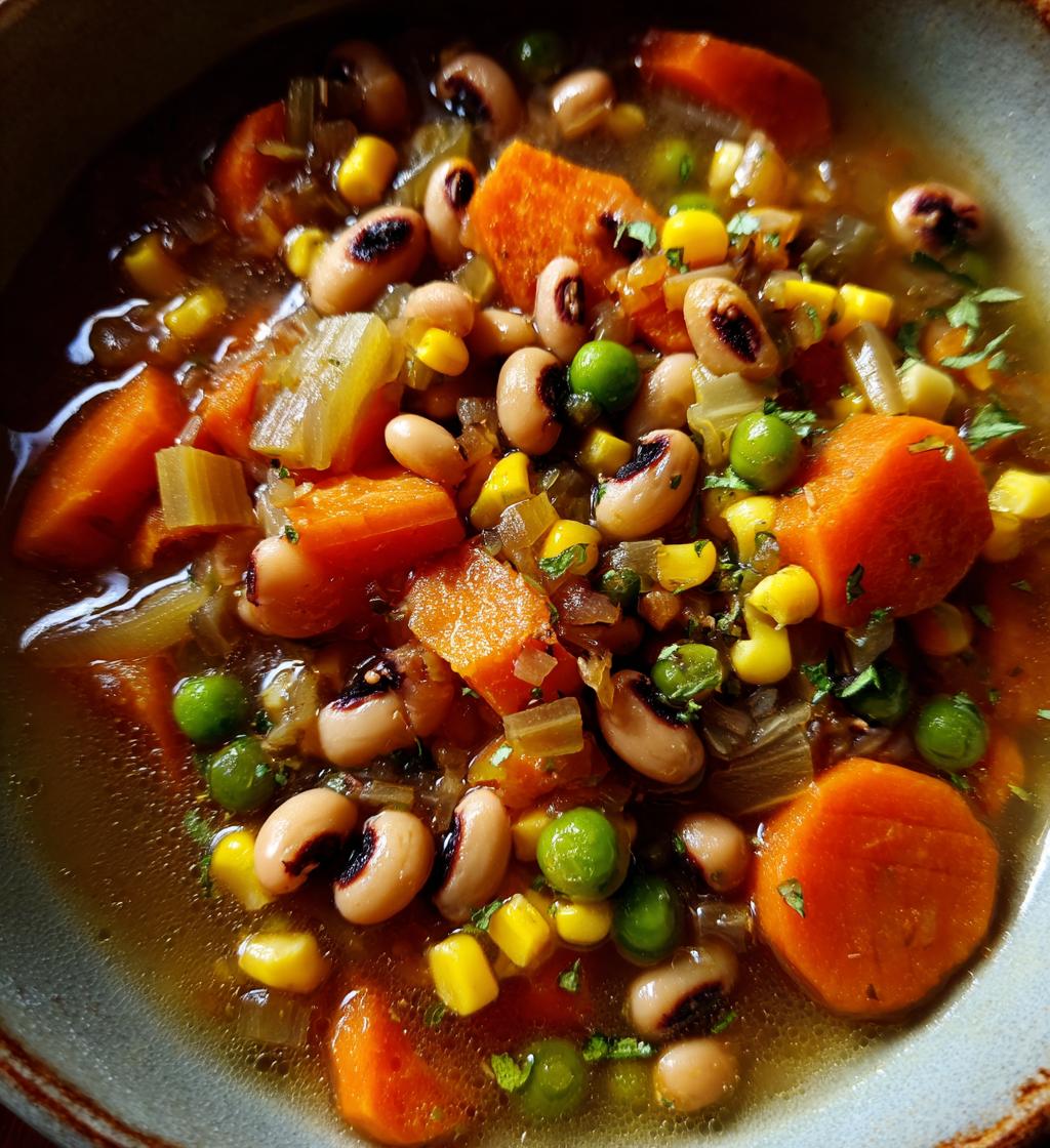 Vegetable and Black-Eyed Peas Dish: 7 Comforting Secrets – Vihaad Recettes